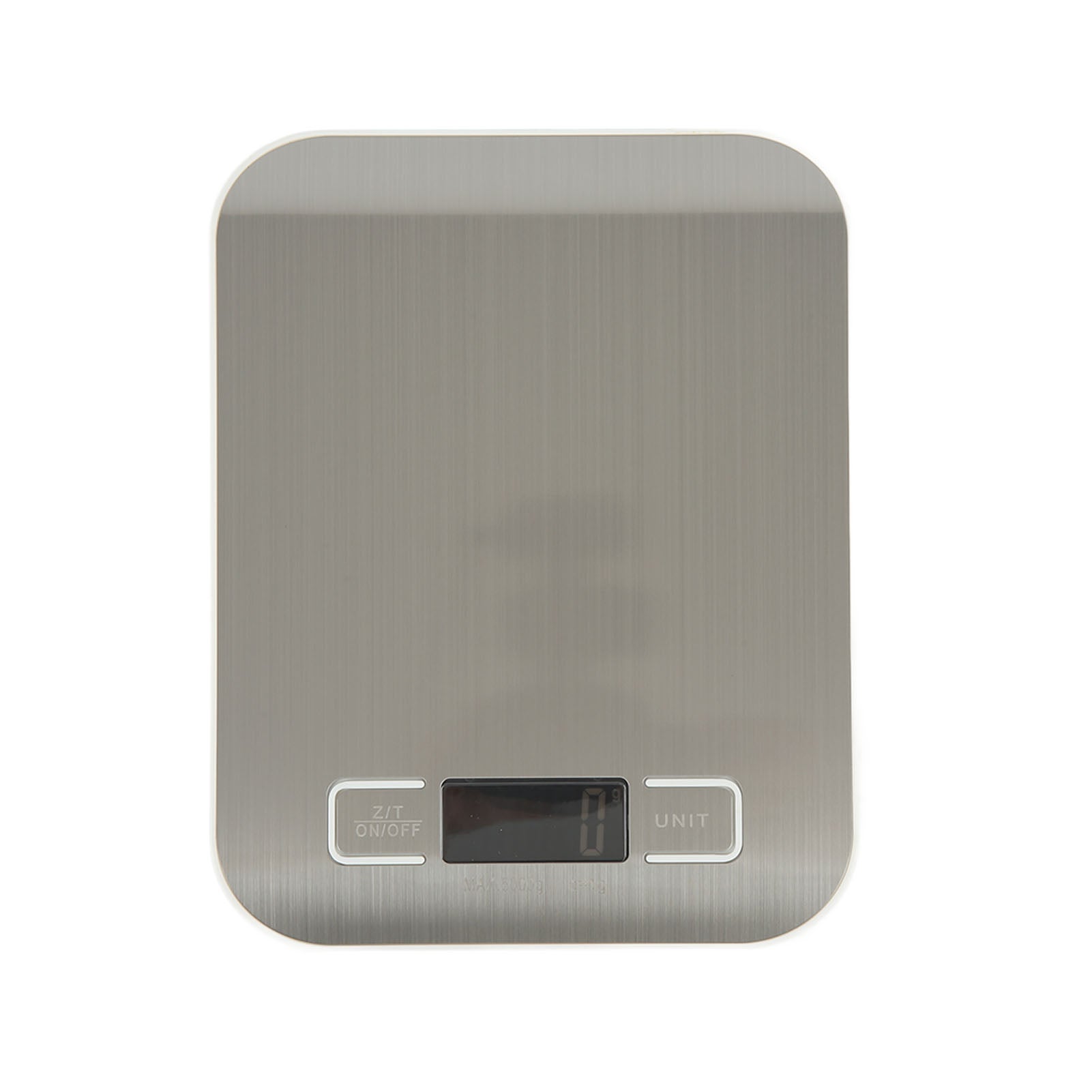 Balance de cuisine portabilité en acier inoxydable, affichage LED HD ...