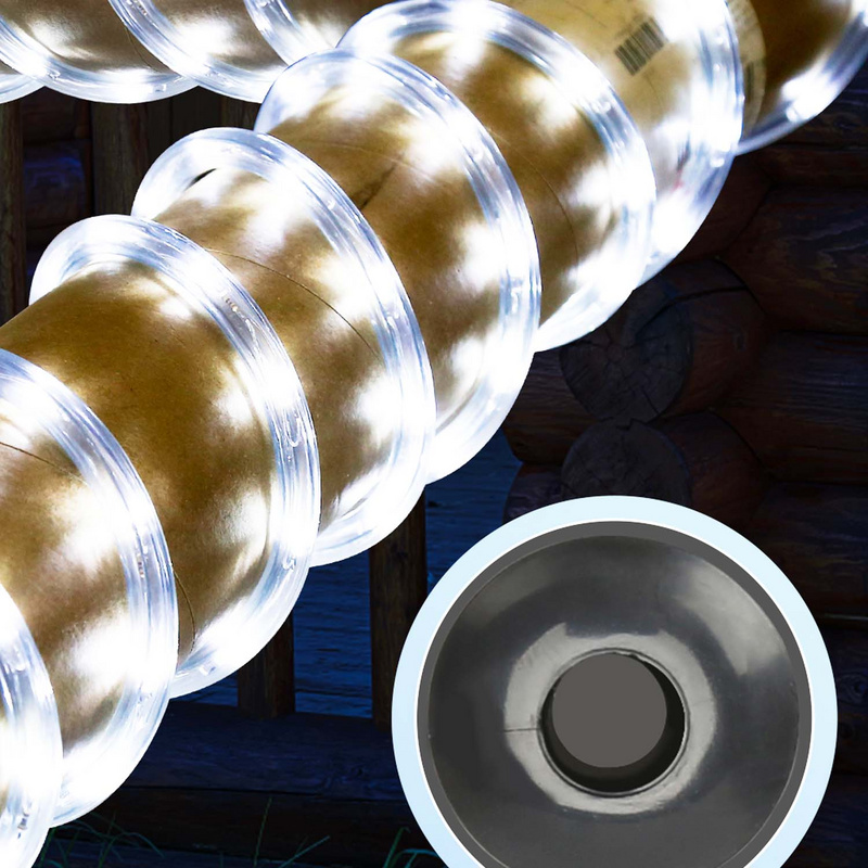 Tubo de luz LED para exteriores Luces de hadas Decoración y adaptador ...