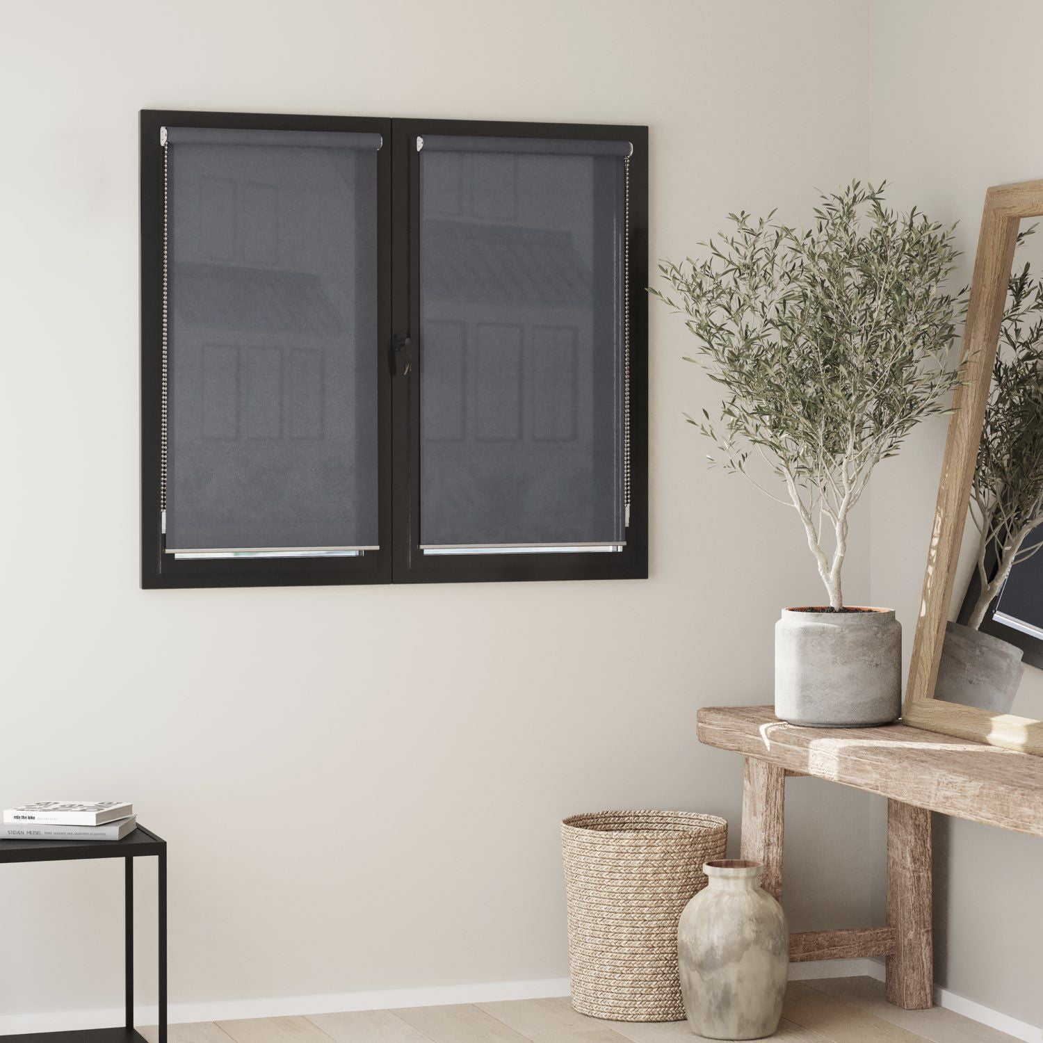 MADECOSTORE Store enrouleur voile mesh sans percer - gamme Must - Gris ...