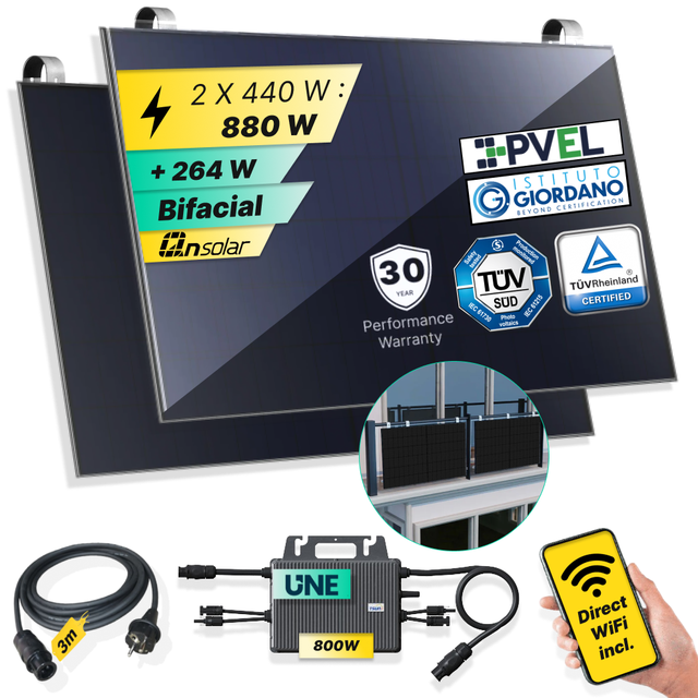Paneles solares para balcón | Leroy Merlin