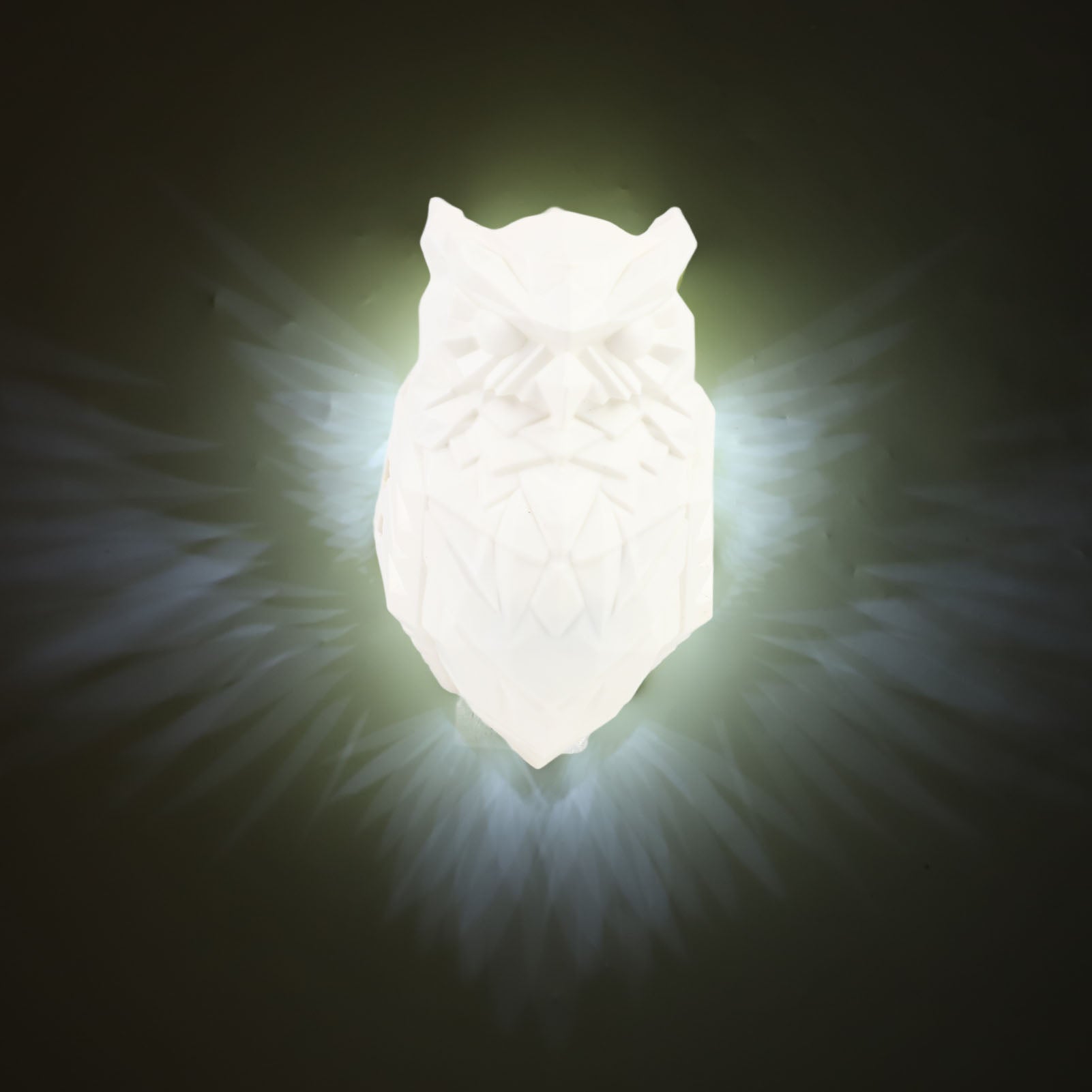Veilleuse murale 3D LED lumière douce applique ABS, chambre | Leroy Merlin