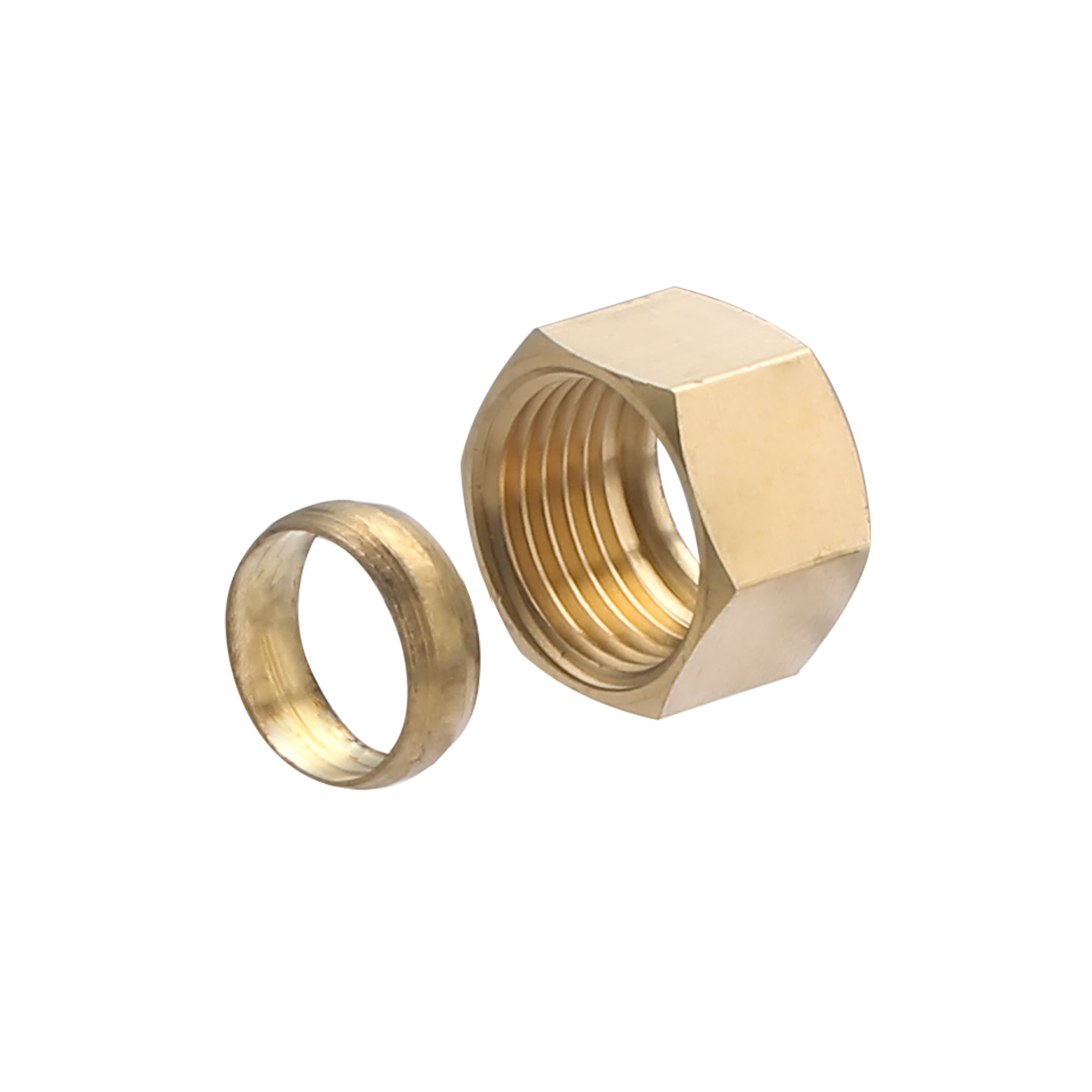 Ecrou Ø16 + olive Femelle 15x21 (1/2) pour raccord bicone (a Visser) NOYON & THIEBAULT | Leroy ...