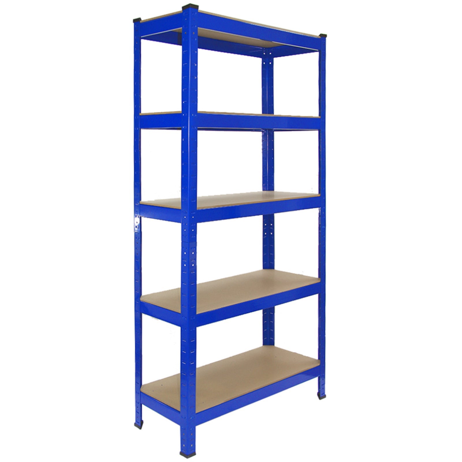 Monster Racking - 3 Rayonnages T-Rax en Acier Sans Boulons Bleus 75cm x ...