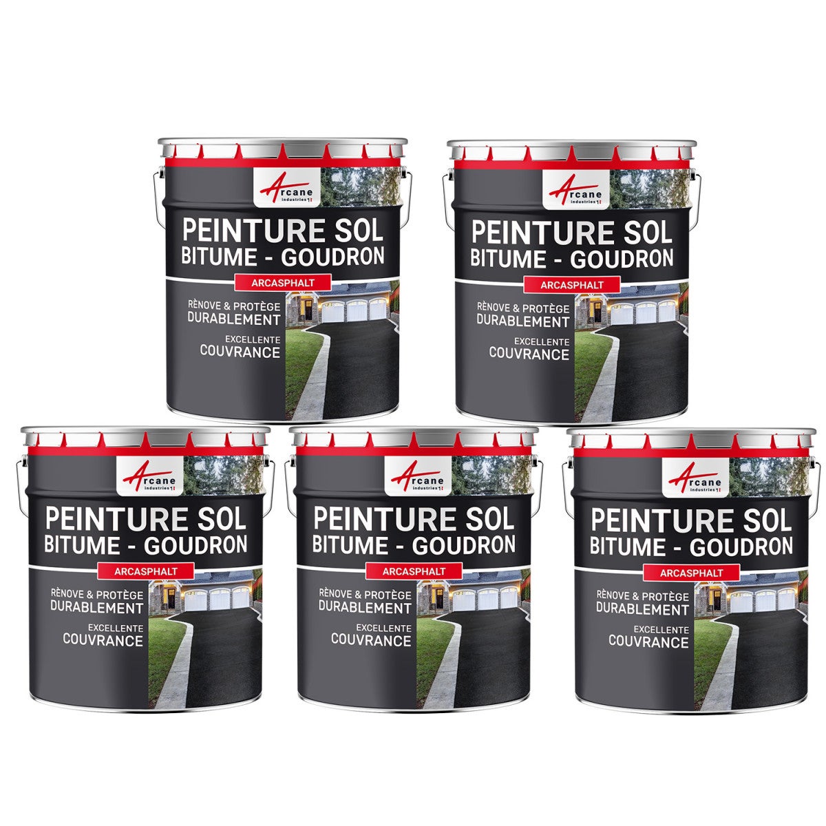 Pintura para betún - pintura para alquitrán: Resina para suelos de ...