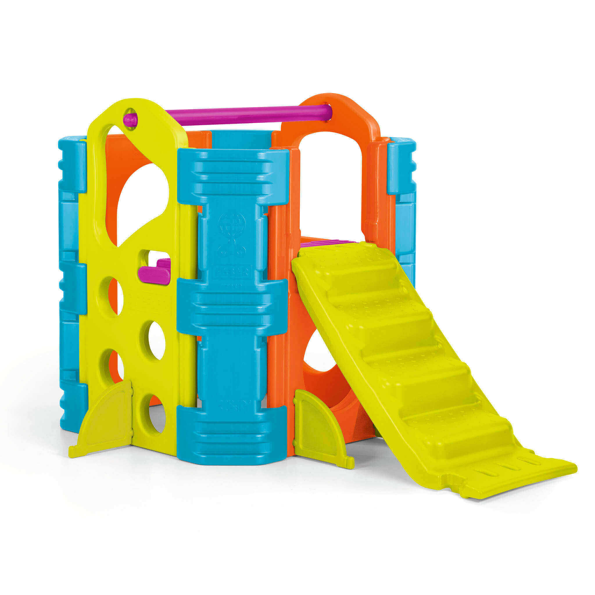 Toboggan à tour de l'aire de jeux multi-activités avec ascenseur ...