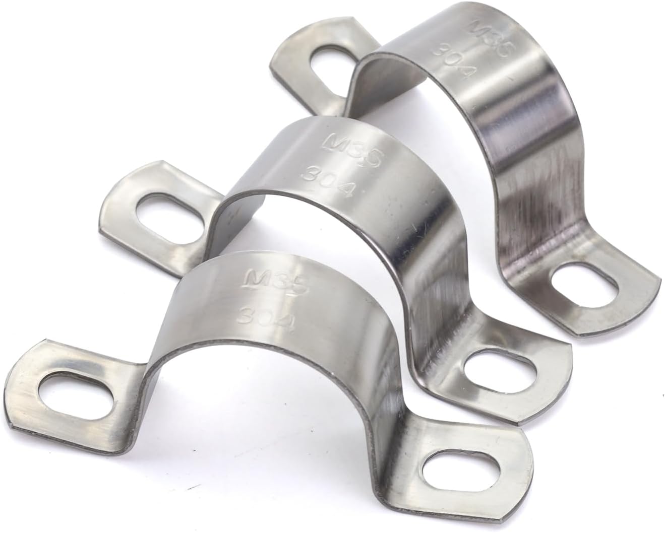 U-Collier de Serrage Tuyau Robustes Ø25 mm, Collier de Fixation Inox ...