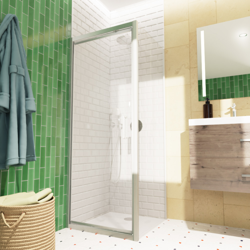 Swiss Aqua Technologies TEX-C ensemble porte compact/paroi 90x80cm ...