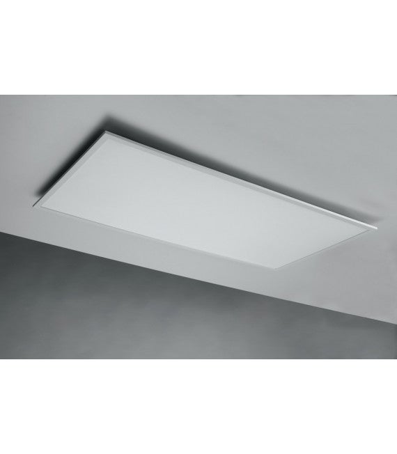 Panel LED 60W aluminio con difusor acrílico blanco luz natural 4000k ...