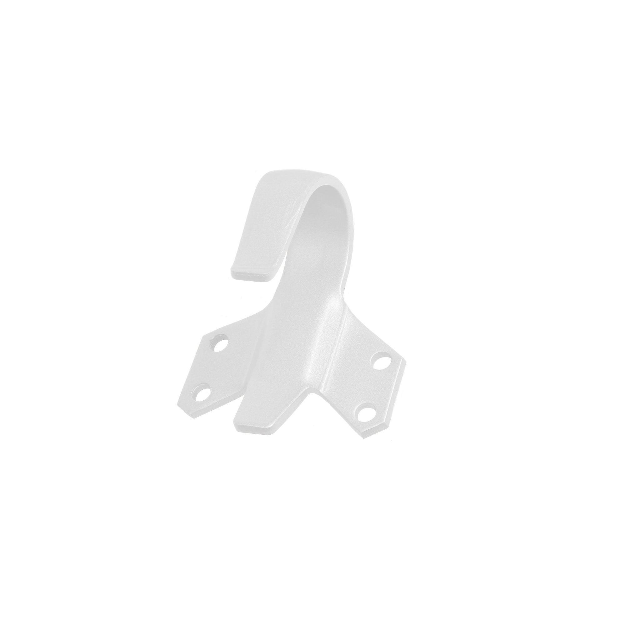 Crochet plat Aluminium Blanc | Leroy Merlin