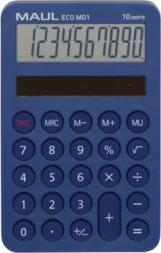 Calcolatrice tascabile MAUL ECO MD 1 bla | Leroy Merlin
