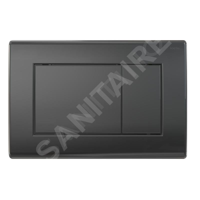 Kielle Gemini III - Plaque de commande, noir mat 70208040 | Leroy Merlin
