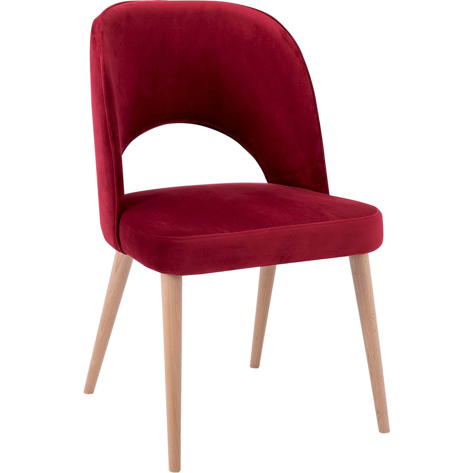 Chaise Buko 45 x 50 x 85 cm 45 x 50 x 85 cm Rouge Canneberges | Leroy ...