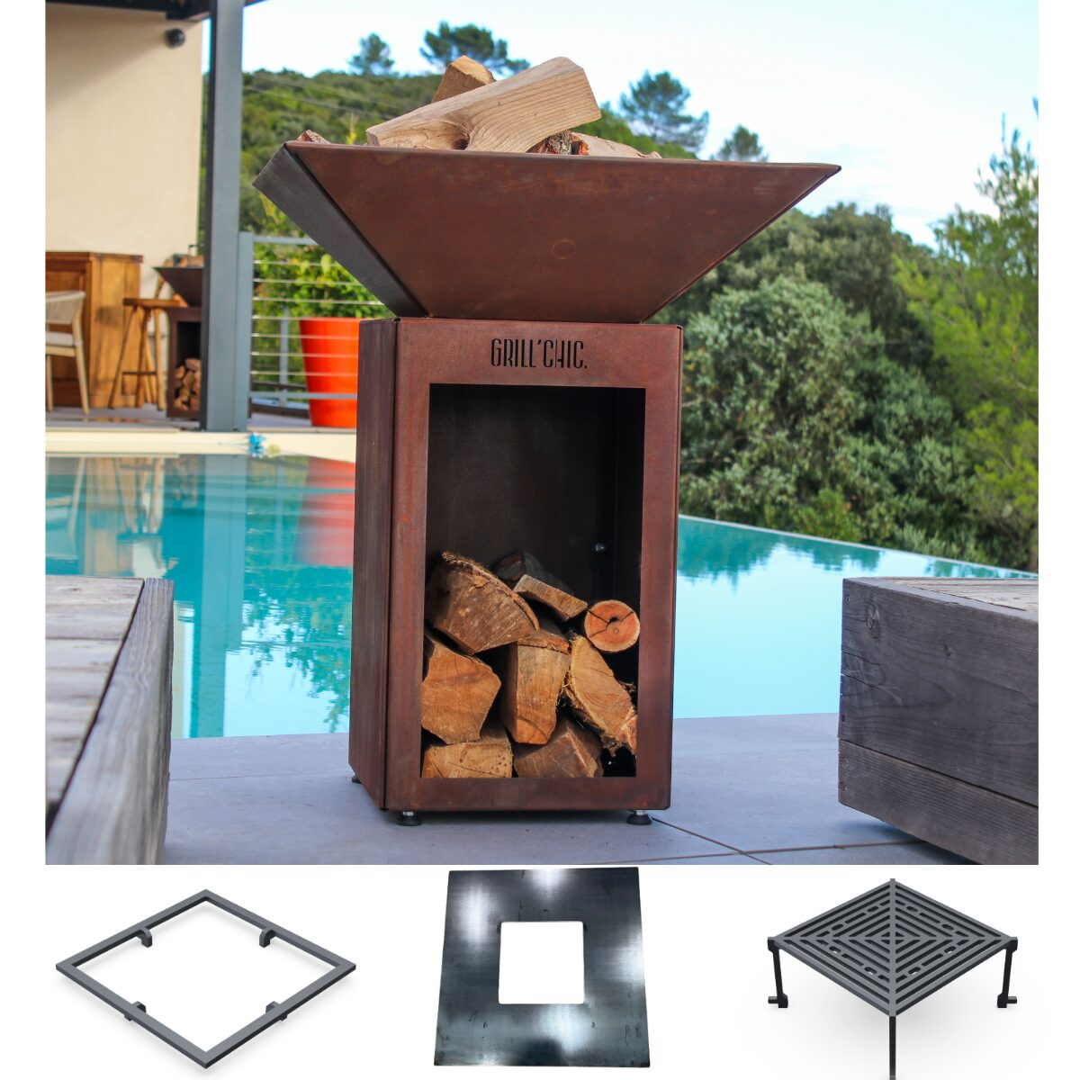 Kit De Cuisson Pour Bol A Feu Auvergnat / Mini Cevenol Rond 62 | Leroy ...