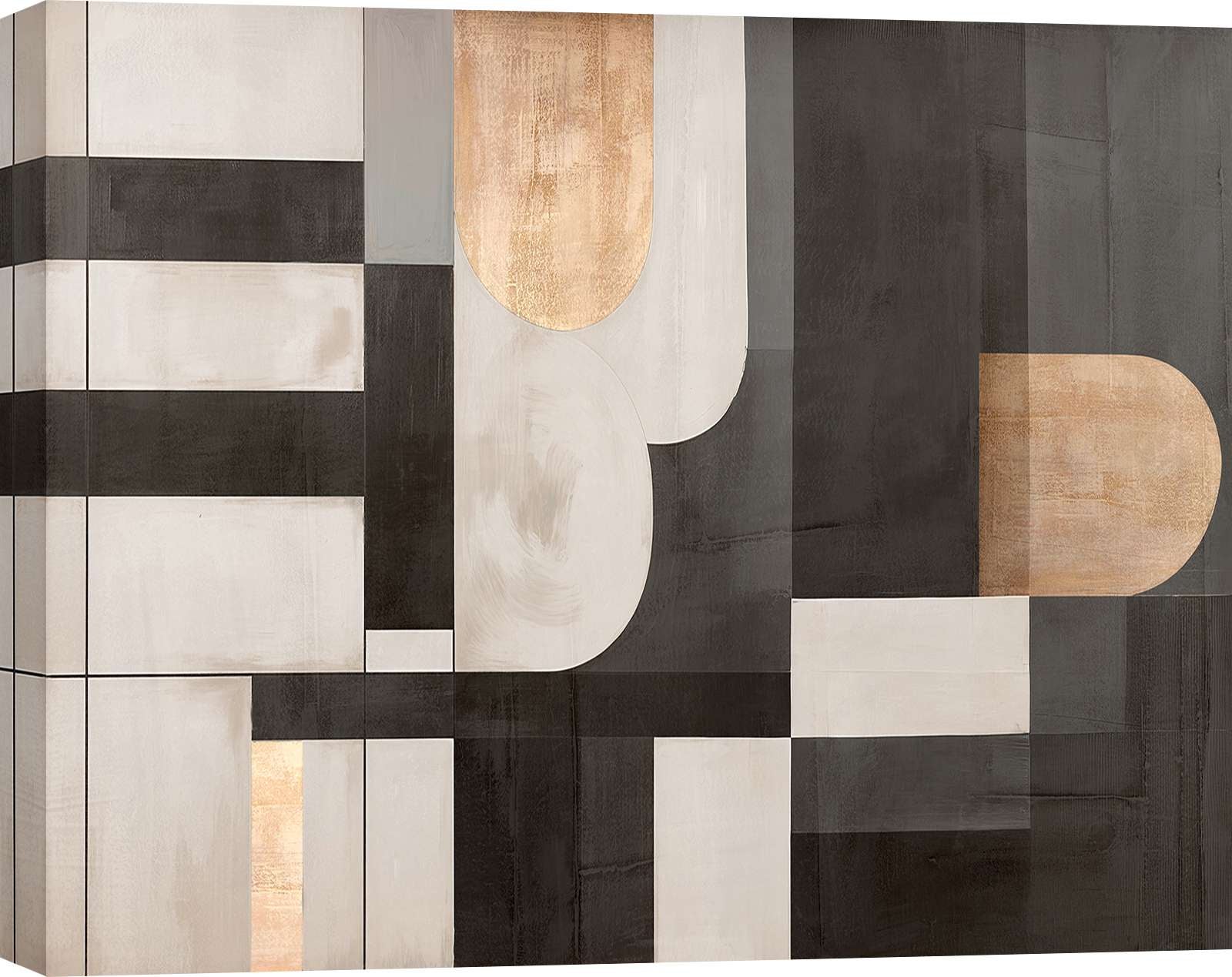 Tableau abstrait - Impression sur toile - Peter Winkel - Piano Lessons ...