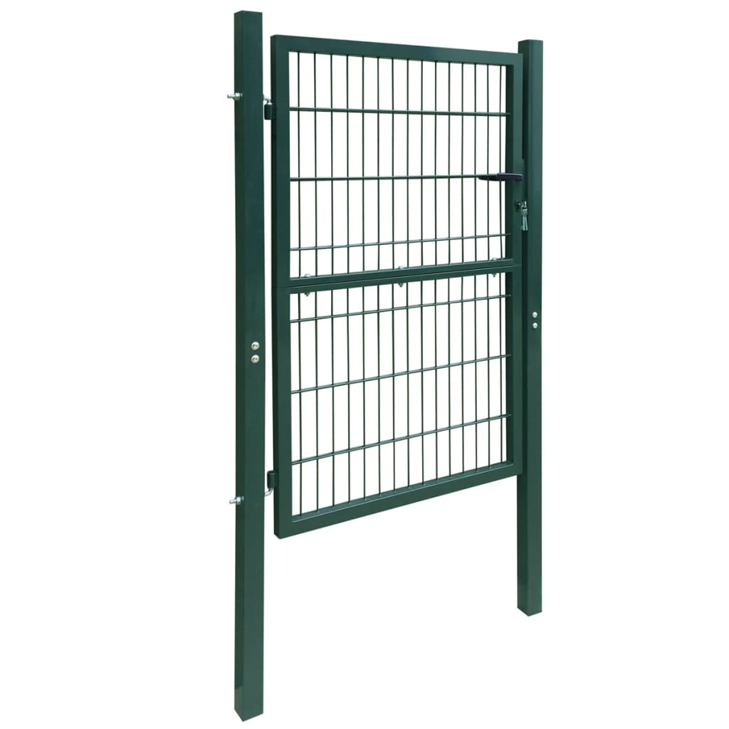 Porte de jardin | Portail de jardin | Portillon 2D (simple) Vert ...