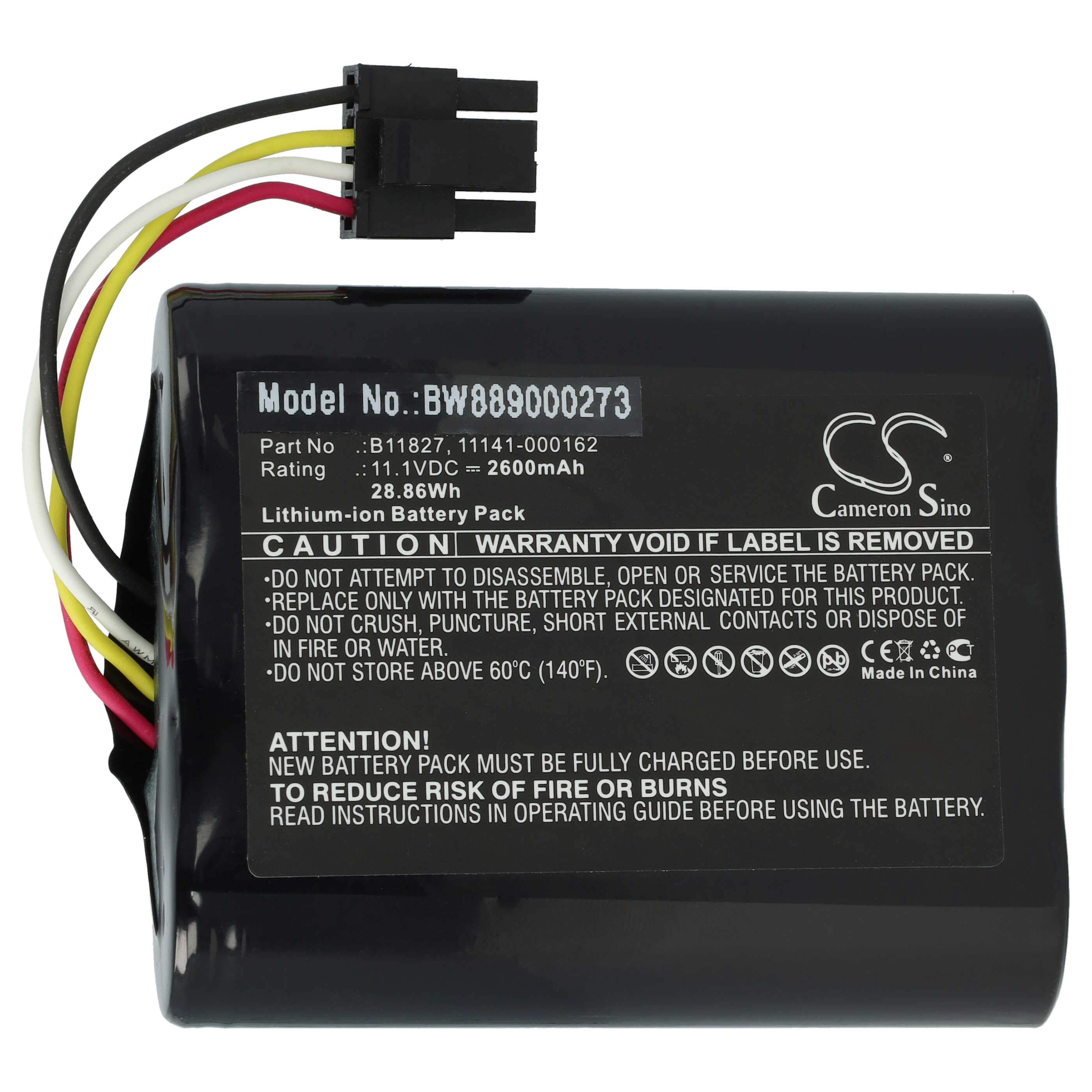 Vhbw Batterie compatible avec Physio-Control Lifepak 20 Code Management Module, 20e appareil ...