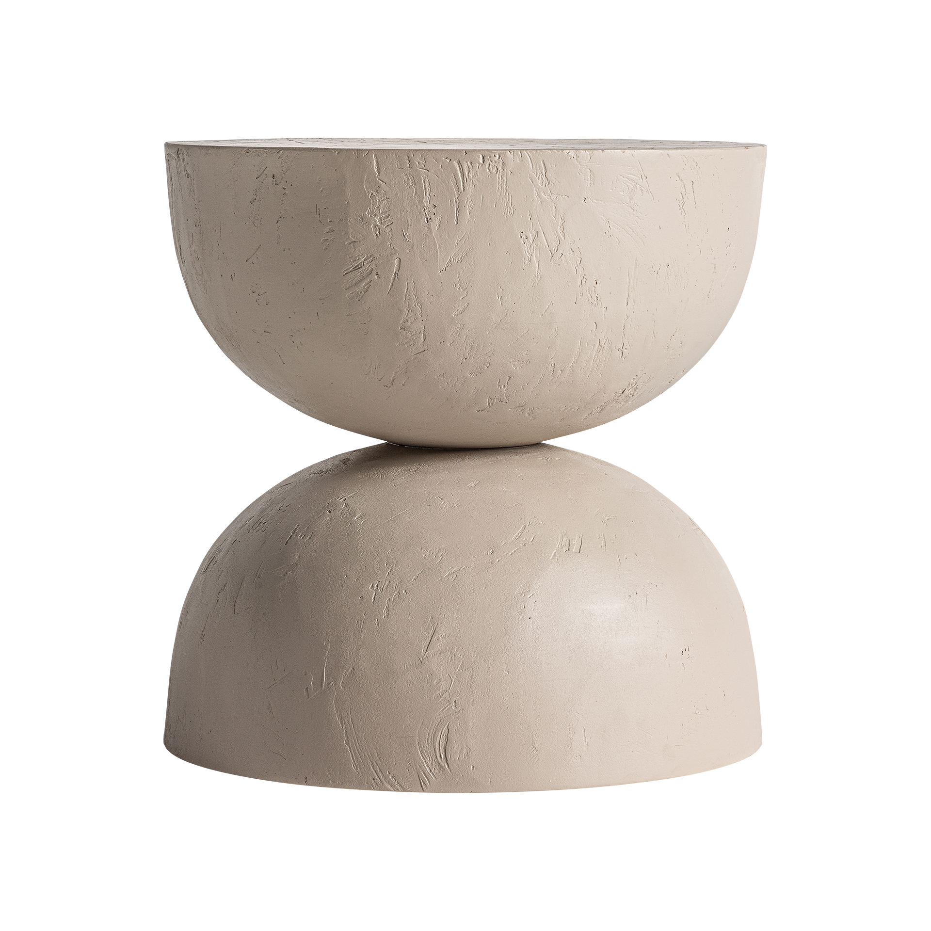 Table basse en argile brun clair 45x45x45 cm | Leroy Merlin