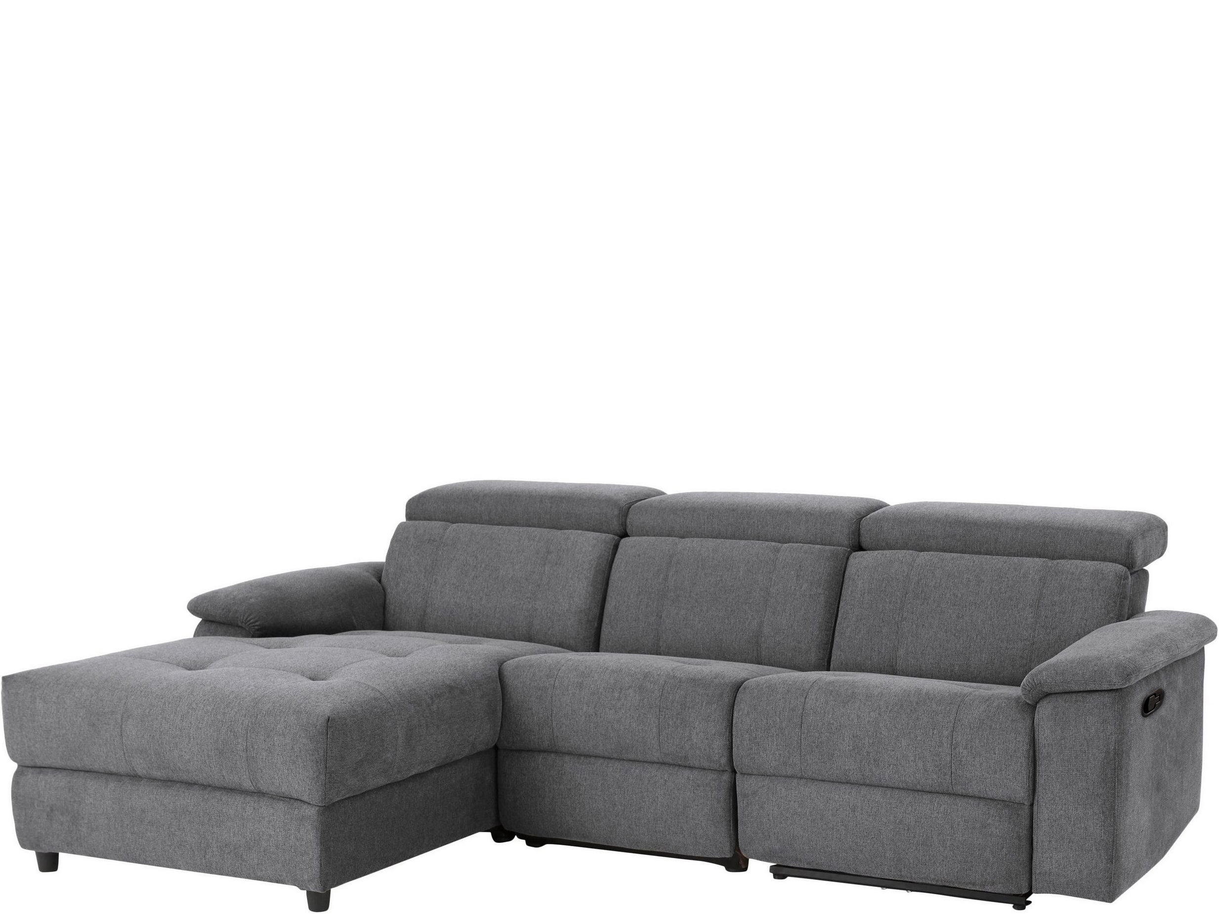 Tanaro|Sofá Chaise Lounge de 3 plazas a la derecha con función manual ...