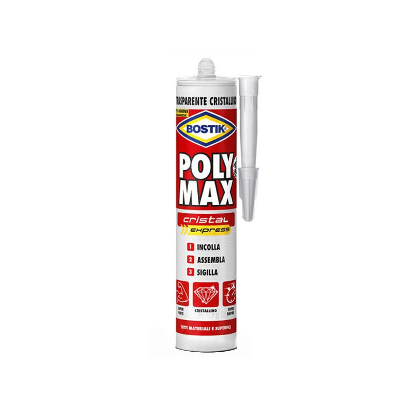 Adhesivo Bostik Poly Max G 300 Cristal Express | Leroy Merlin