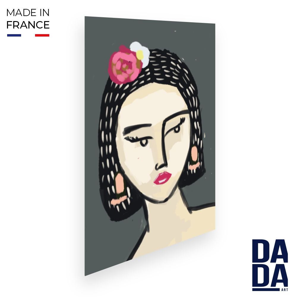 Affiche Portrait élégant / 40x50cm / Fabriqué en France / DADA ART ...