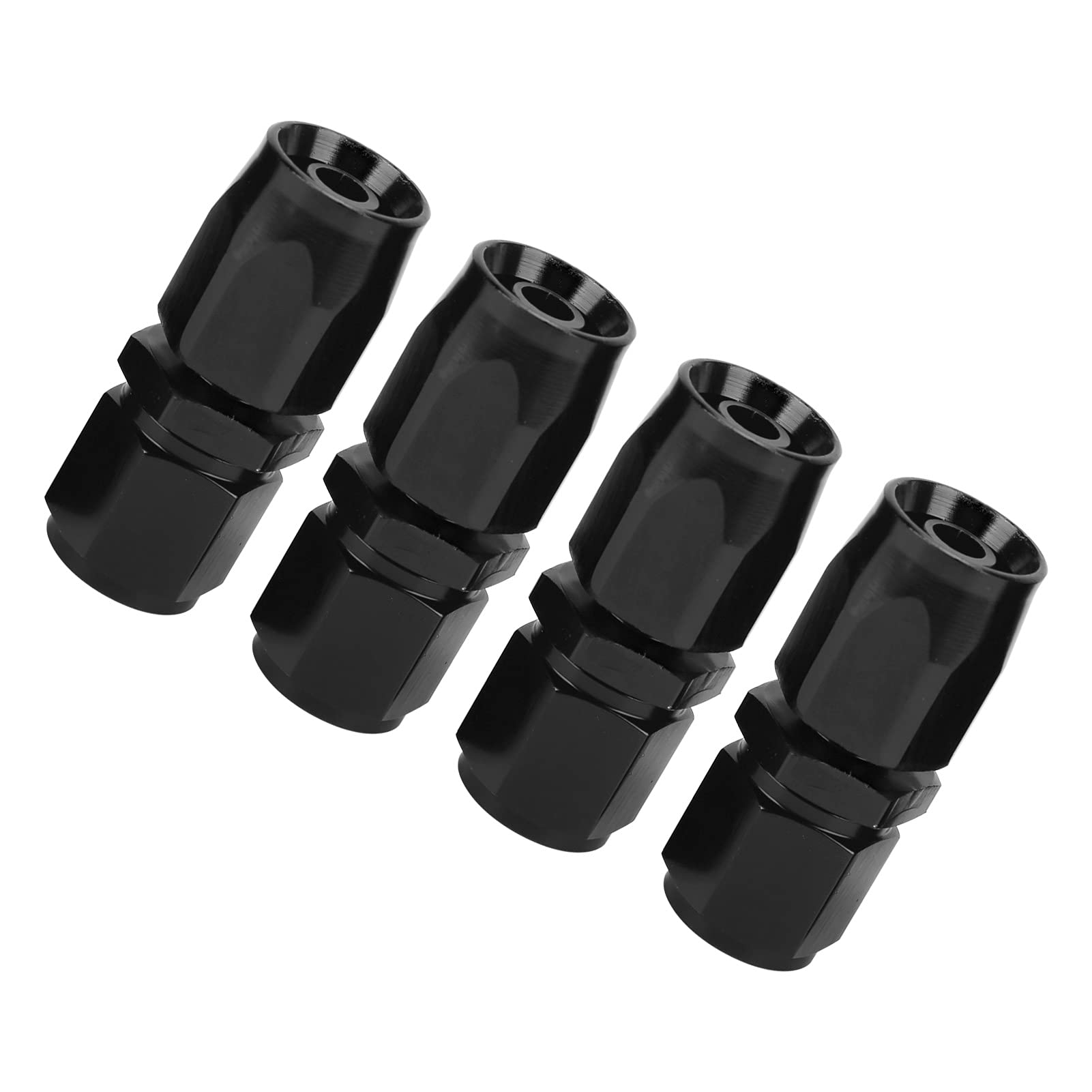 Adaptateur de raccord d'extrémité de tuyau pivotant droit universel AN6-6AN 4 pièces | Leroy Merlin