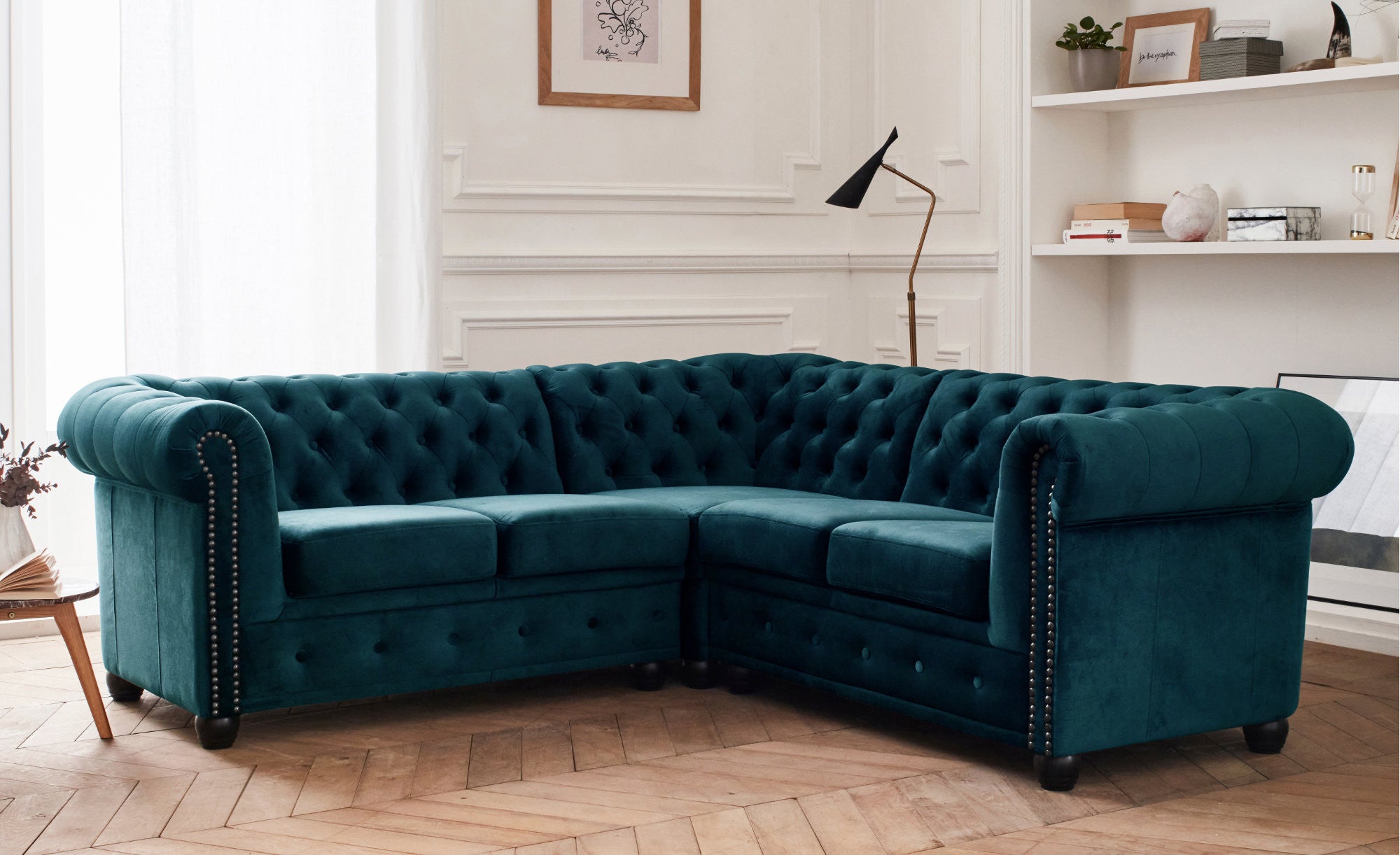 Canap Angle Chesterfield