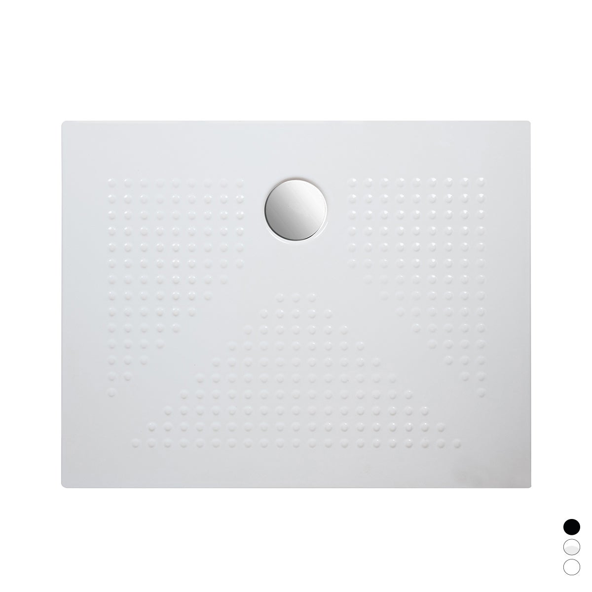 Plato De Ducha Rectangular H3 De Cerámica Dianhydro | Leroy Merlin