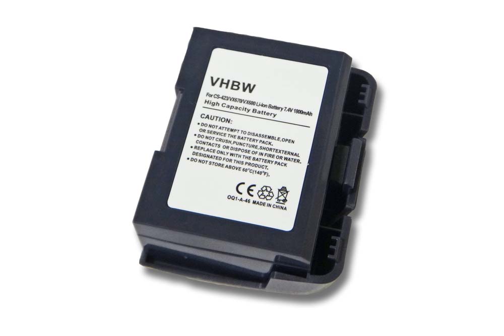 Vhbw 1x batería compatible con Verifone VX680 Credit Card Machine ...