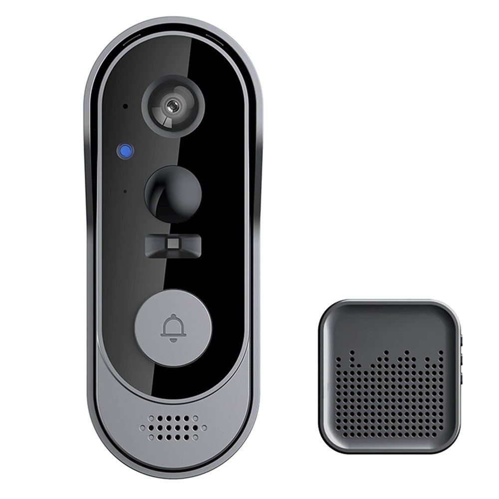 Sonnette vidéo intelligente : Interphone vidéo, étanchéité IP65 ...