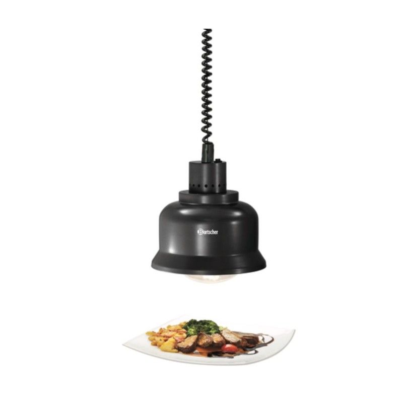 Lámpara calefactora extensible negra mate IWL250D SW | Leroy Merlin