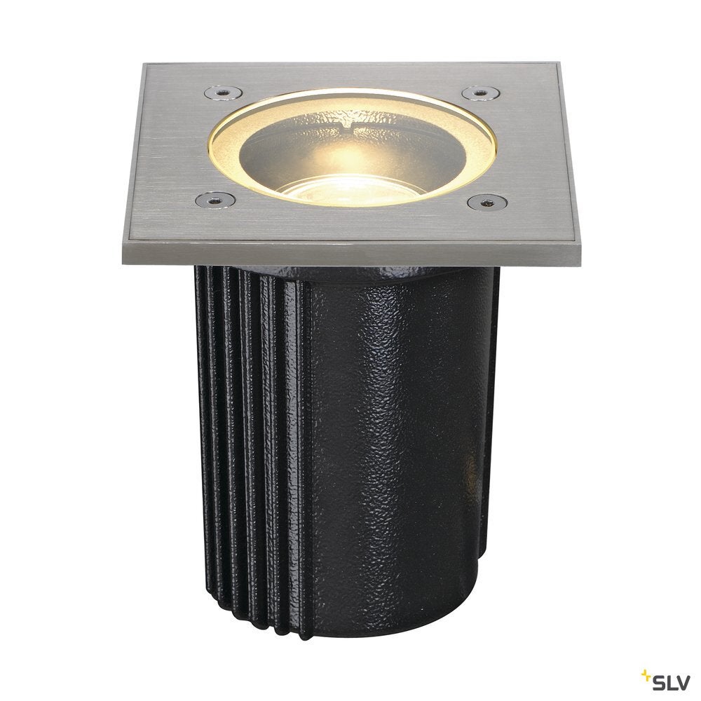 DASAR EXACT 116, GU10 encastré de sol, carré, inox 316, max. 35W, IP67 ...