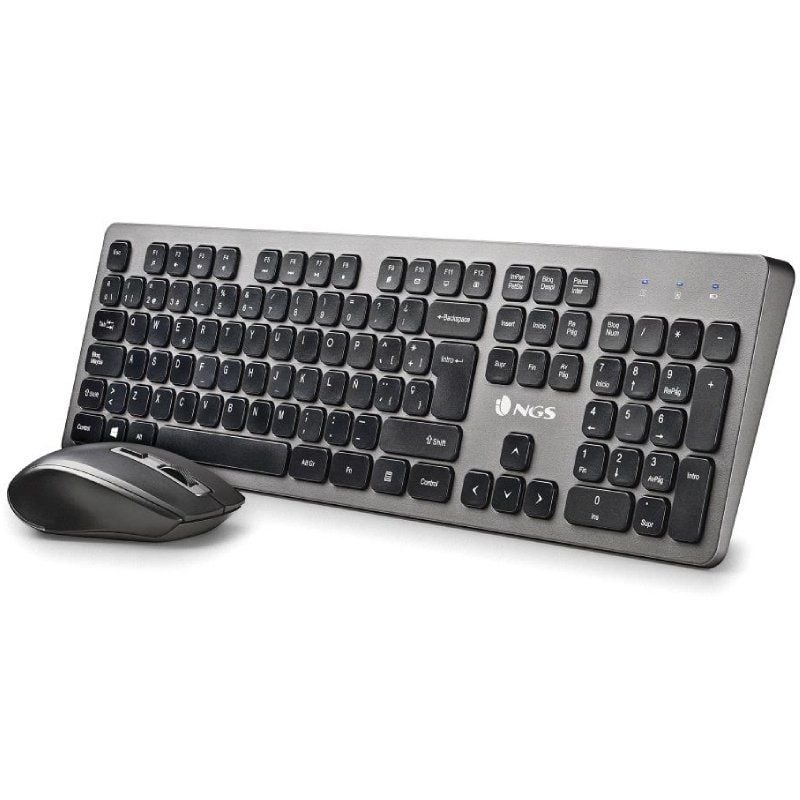 Kit clavier et souris sans fil NGS Idol | Leroy Merlin