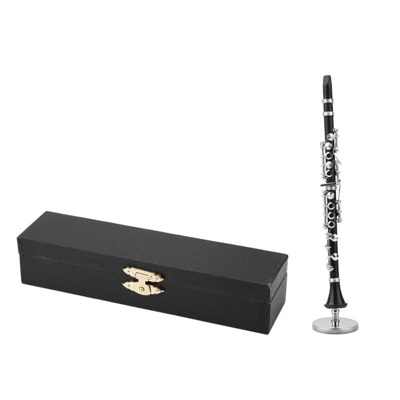 Mini clarinette miniature de 16 cm, instrument de musique décoratif ...