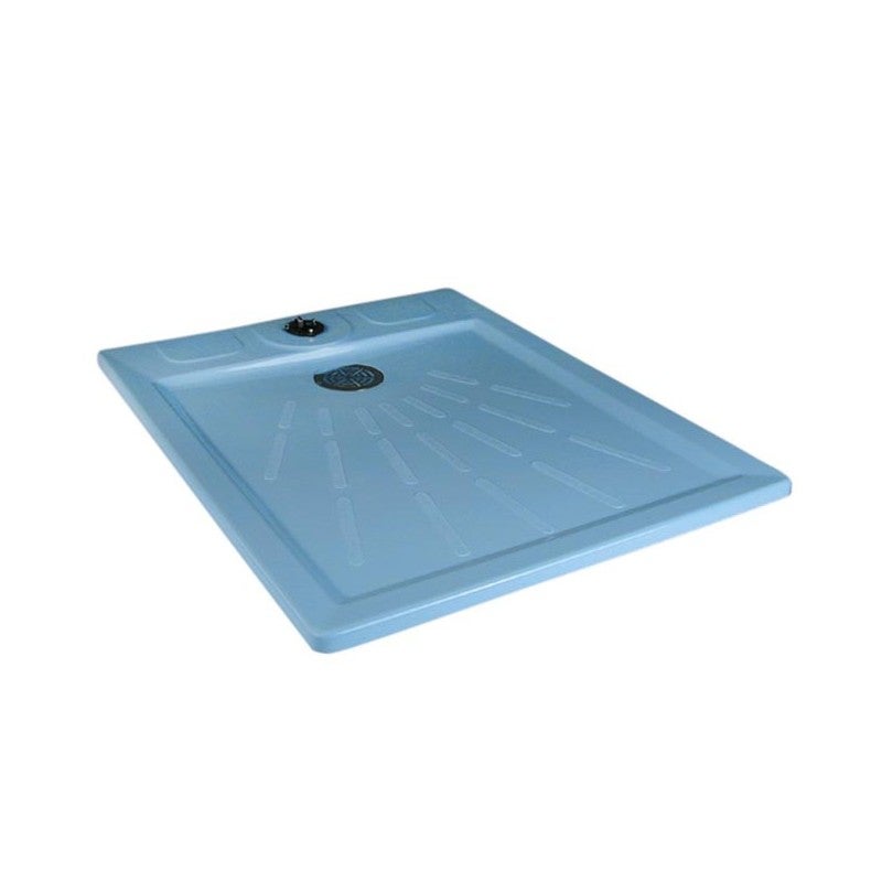 Plato de Ducha Rectangular Classic con Anclaje Ø43 | Dimensiones 100 x ...