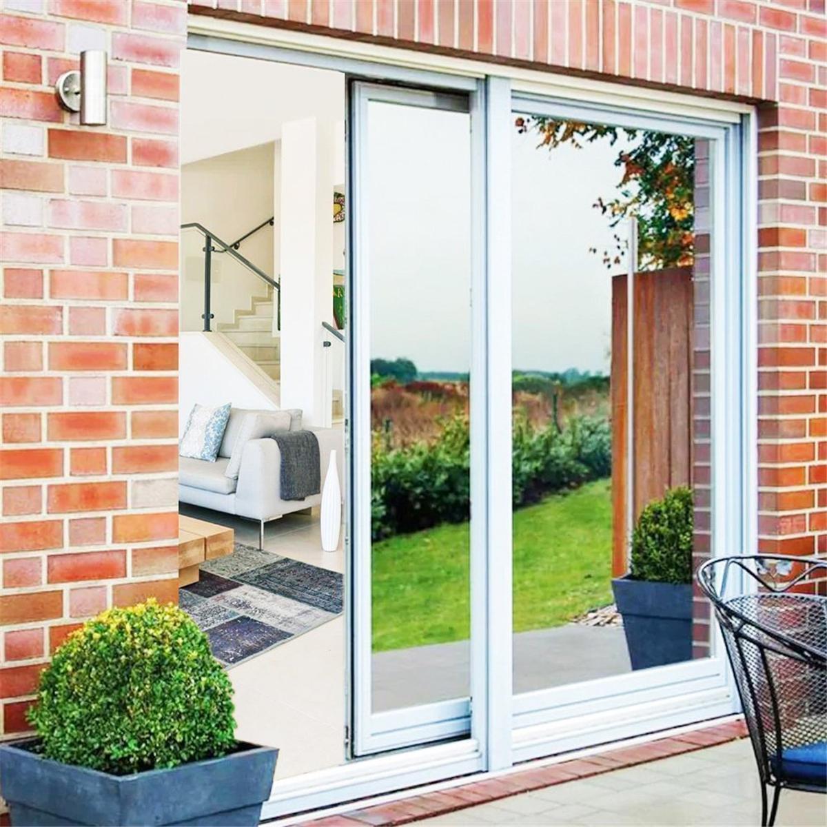 Film adhésif miroir privatif pour fenêtre au mètre - Anti-Regard Anti-UV Anti-Chaleur - 60cmx2m ...