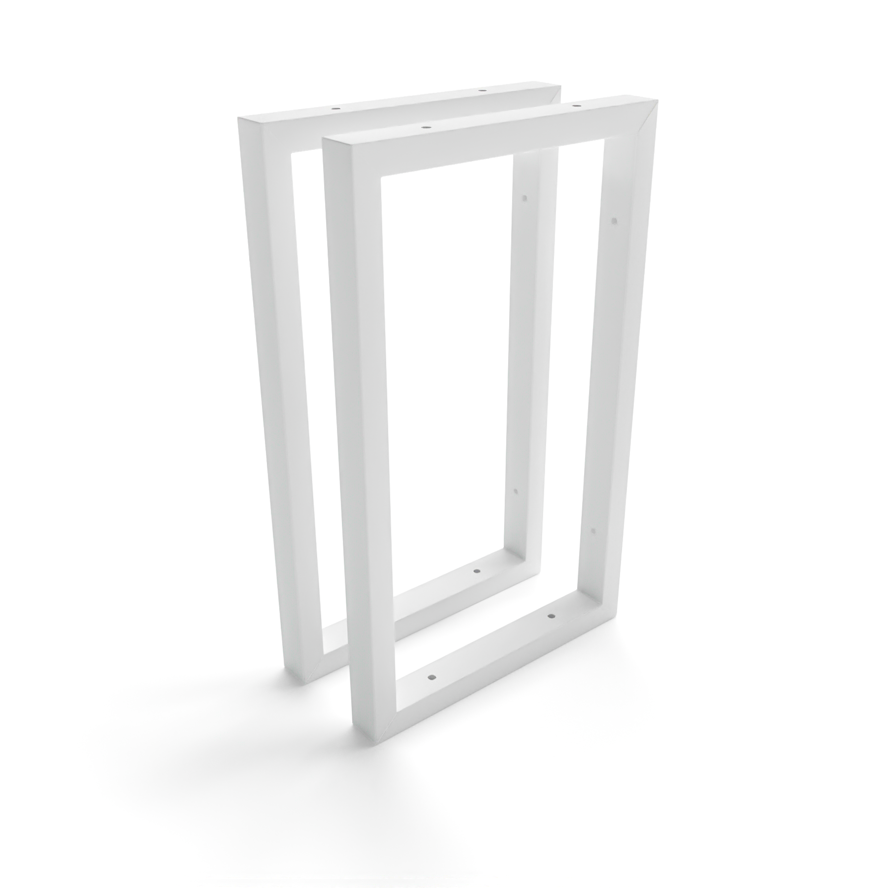 Support pour lavabo REUSS - 25 cm de profondeur, blanc, lot de 2 ...