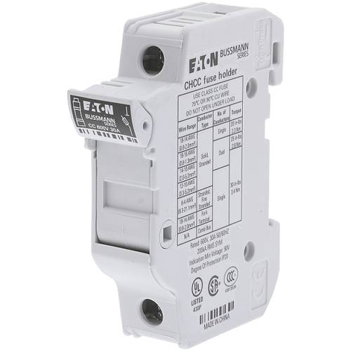 Eaton CHCC1DU Porte-fusible monophasé Adapté pour (fusibles) fusible 10 ...
