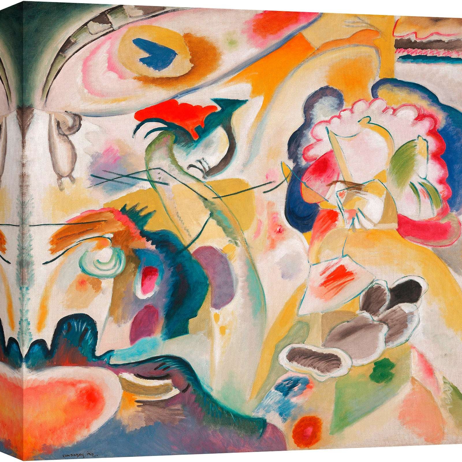 Tableau de Kandinsky - impression sur toile - Wassily Kandinsky ...