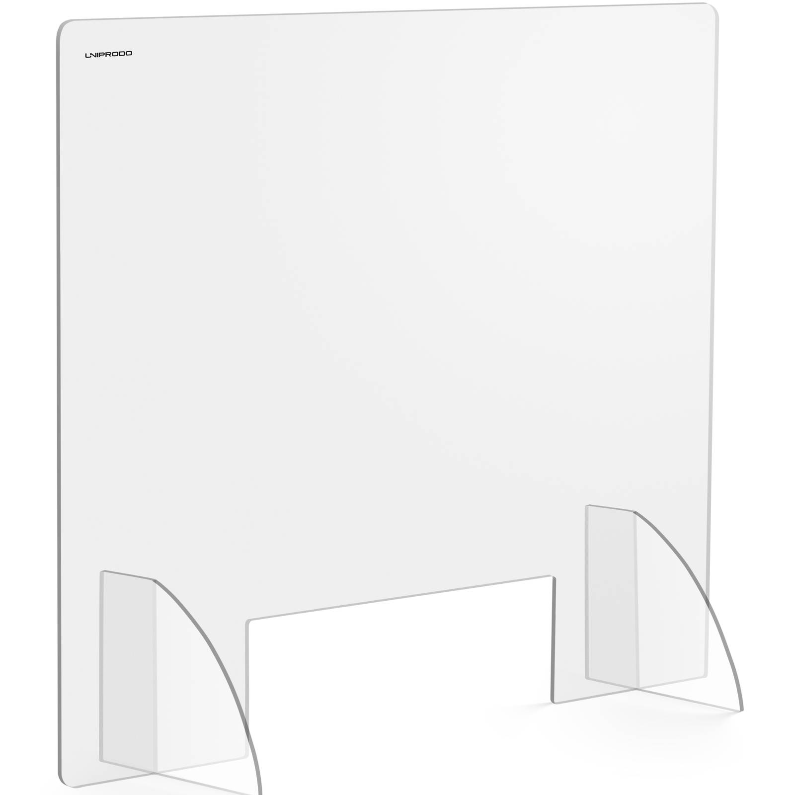 Protection plexiglass - Uniprodo - Transparent - Taille : 95 x 80 cm ...
