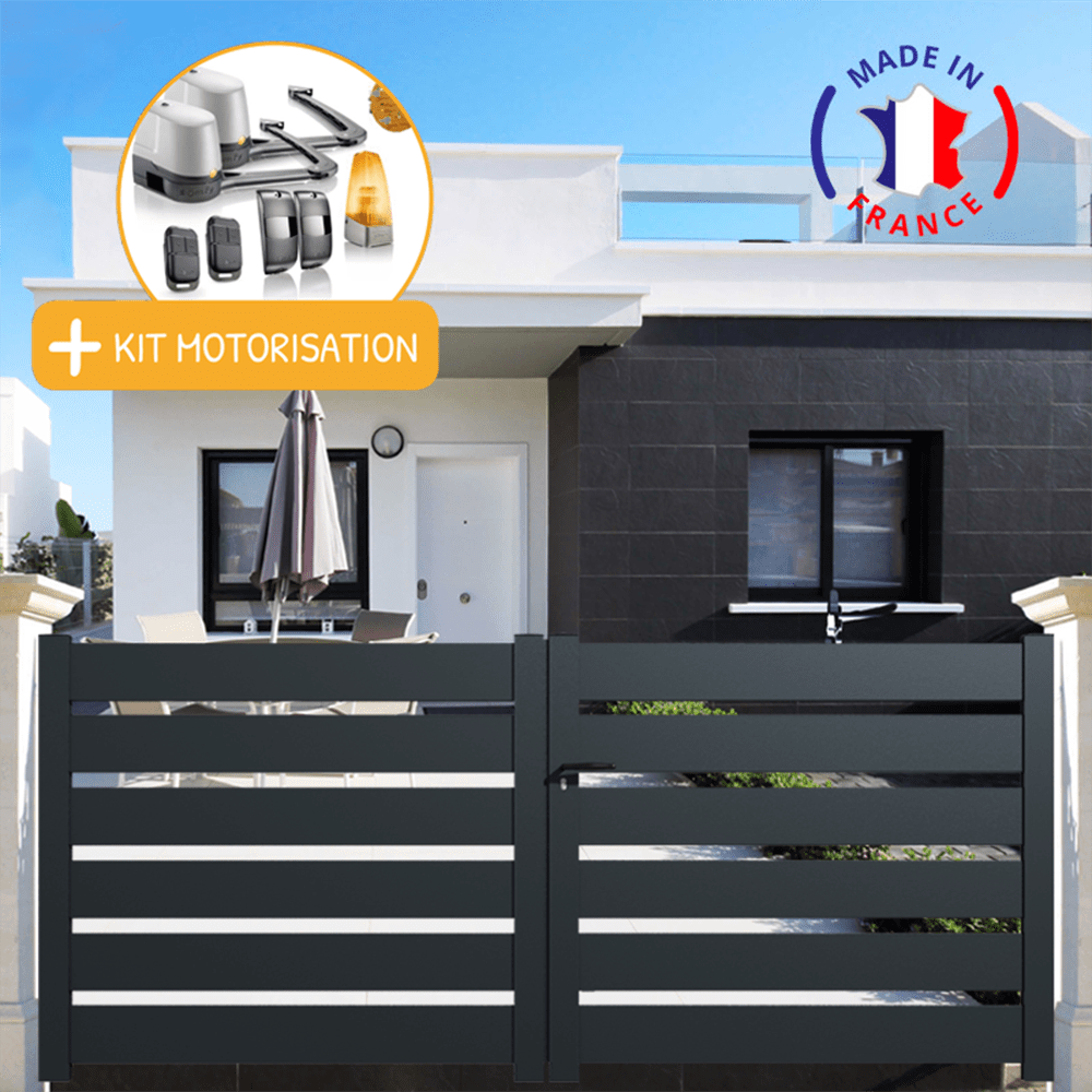 Motoriser un portail battant au meilleur prix | Bricoman