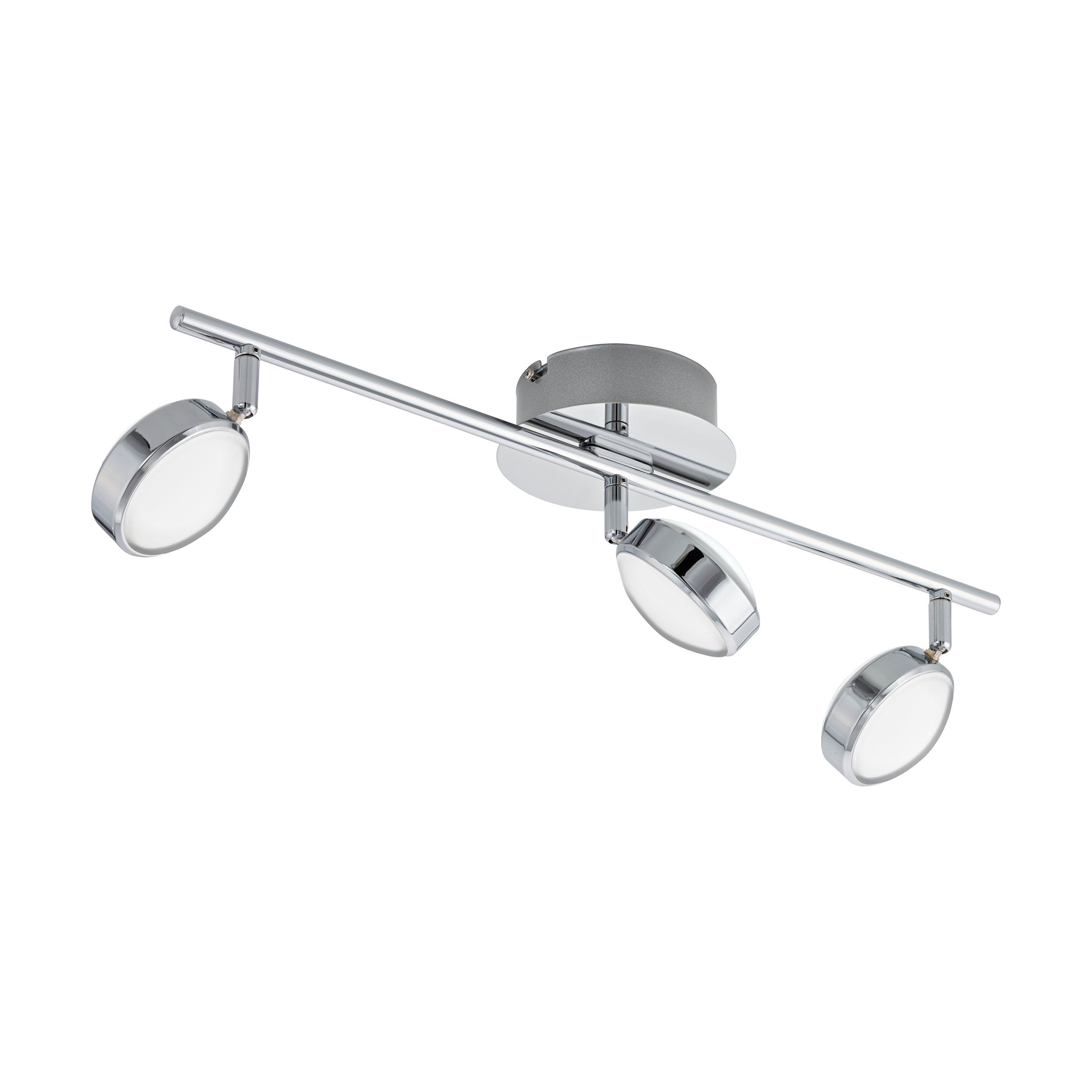 Spot EGLO Spot SALTO LED 3X5,4W en acier chrome 560x130mm | Leroy Merlin