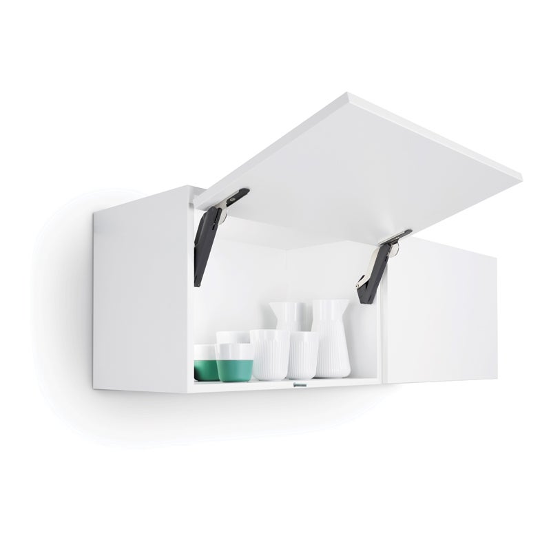 Ferrure de porte relevable freespace system push - Décor : Anthracite ...
