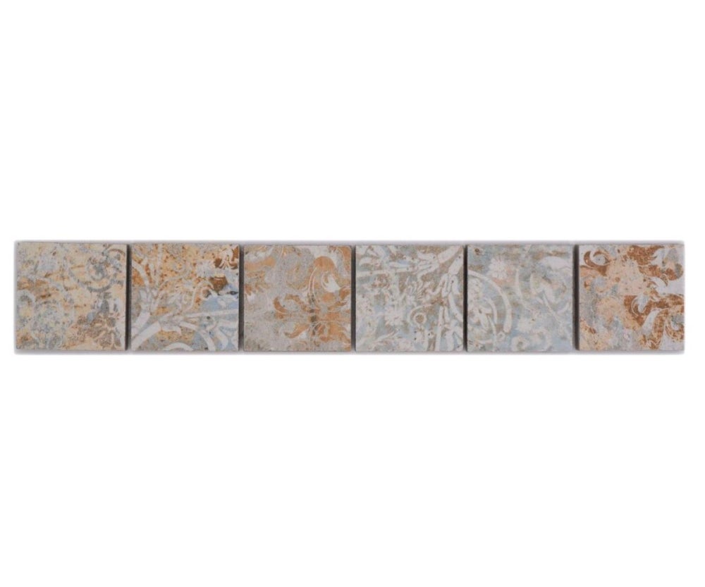 Bordure mosaïque Vintage Sand 47 mix light | Leroy Merlin