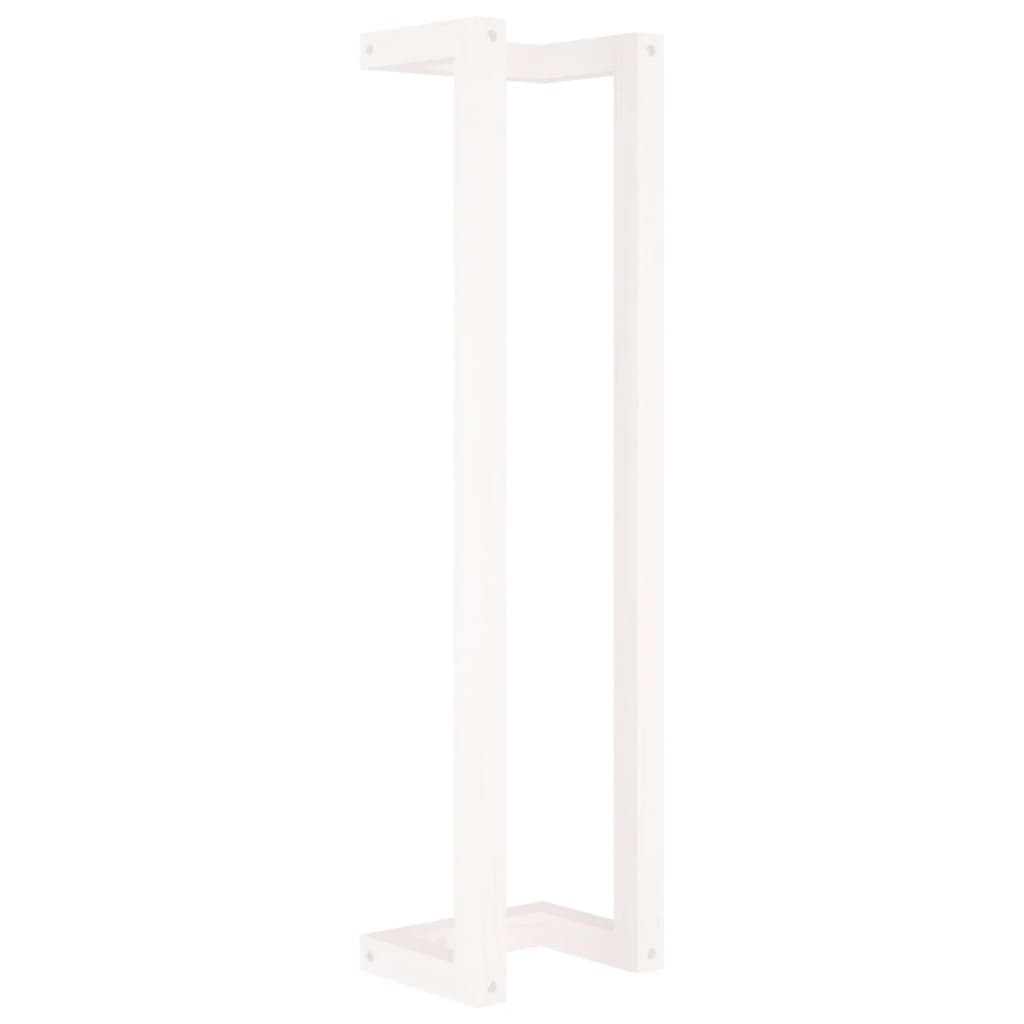 Porte-serviettes en bois de pin blanc massif 23x18x90 cm | Leroy Merlin