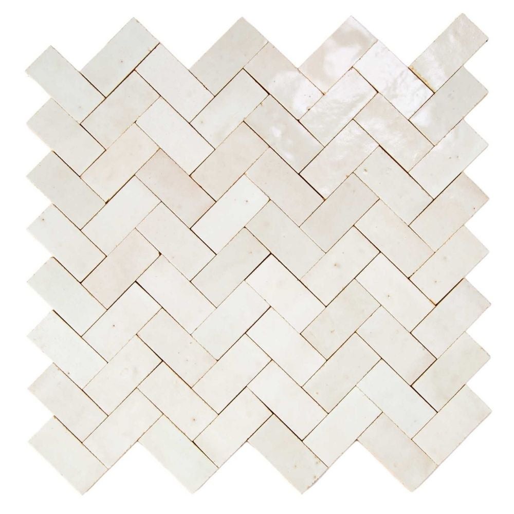 Zellige Marocain - Chevron - Carrelage mur - Terre De Zellige - (vendu ...