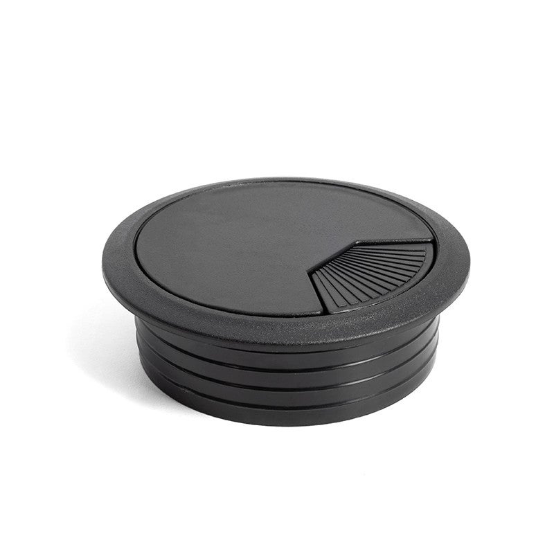 Pasacable redondo ø60 h20 negro | Leroy Merlin