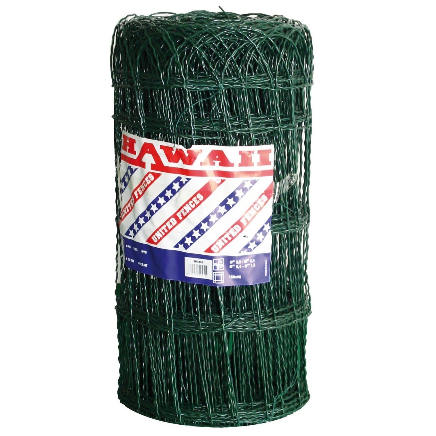 Malla para parterres de acero galvanizado y plastificado con malla de ...