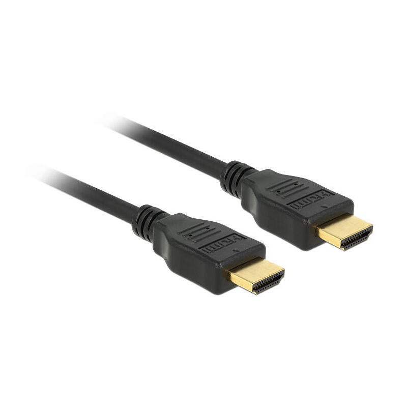 Delock c ble HDMI v2.0 4k or 2m noir 84714 | Leroy Merlin