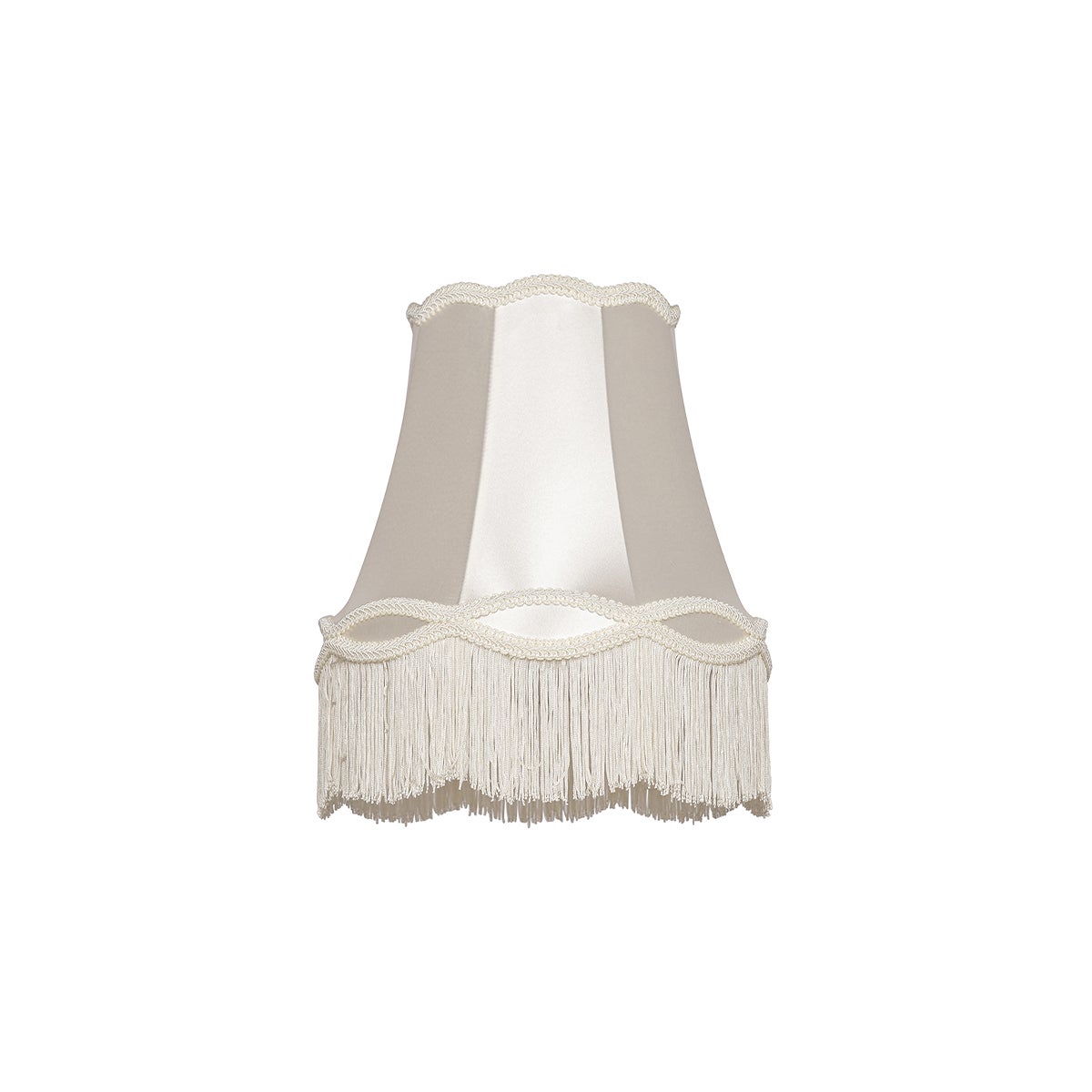 Pantalla de tela crema 30 cm - Granny | Leroy Merlin