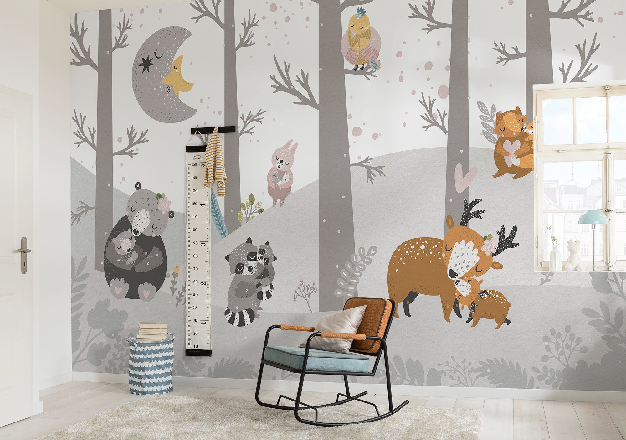 Papel pintado no tejido panorámico de Komar - Little Darling - Talla ...